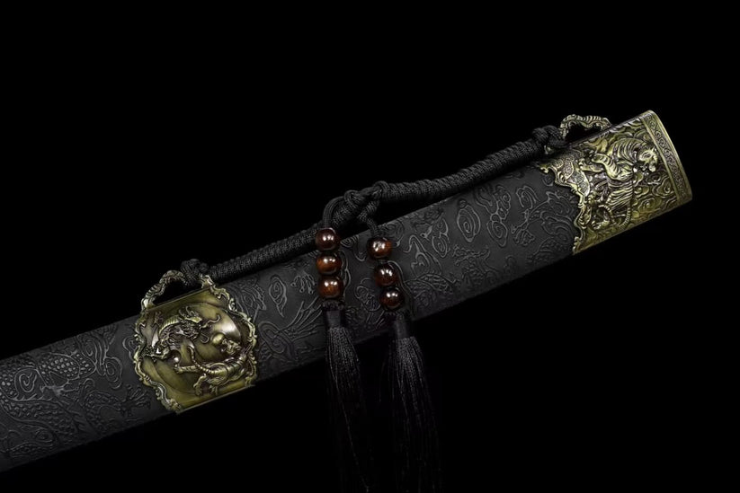 LOONGSWORD,Chinese Sword,Dragon Tiger Sabre Swords Real,battle ready ...