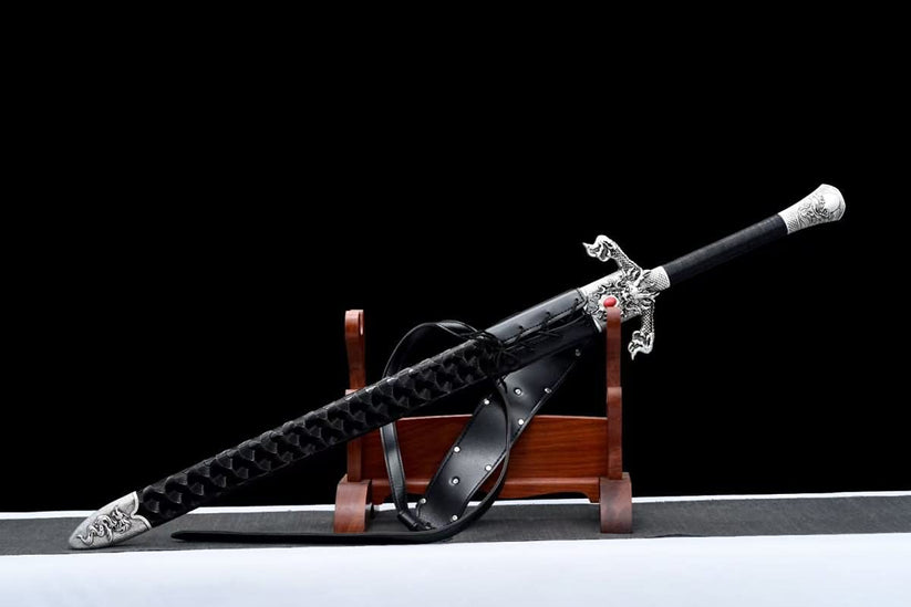 Chinese Sword,Flying Dragon Knife(Forged Etch Blades) Battle Ready ...