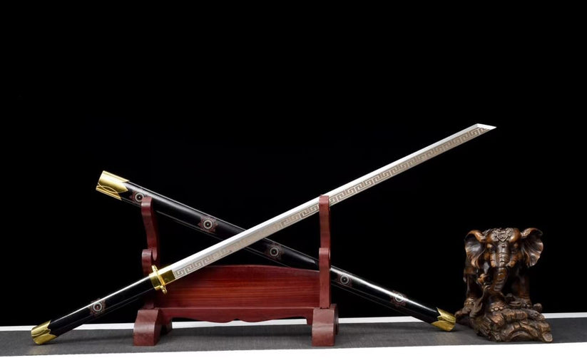 Chinese Sword,Tang dao Real,Forged High Carbon Steel Etch Blades ...