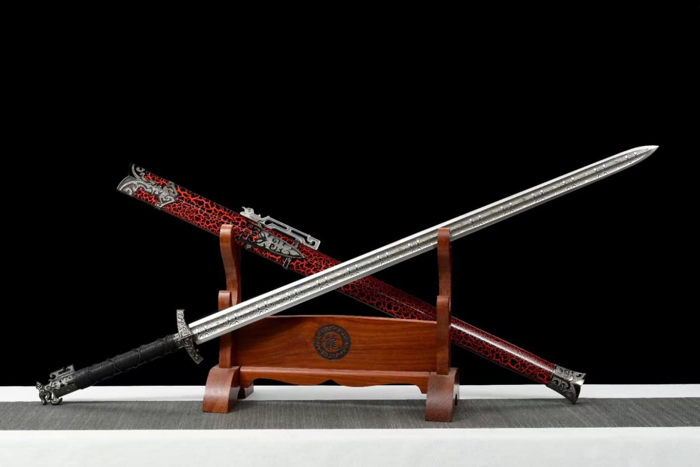 Chinese Sword,Great Han jian,Battle Ready(Forged High caorbon Steel ...