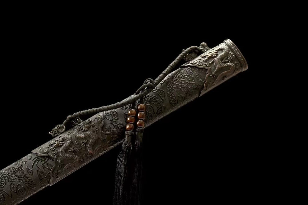 Loong Broadsword Swords,Battle Ready,Full Tang,Hand Forged Blades ...