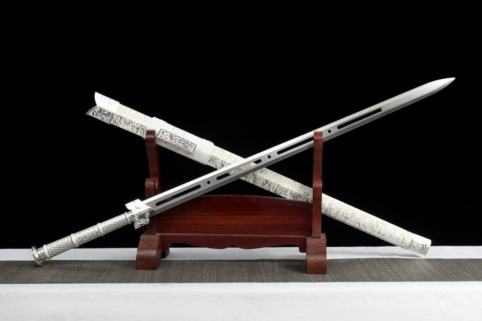 Han jian,Chinese Swords Real,Battle Ready,Hand Forged Hollow Blade ...