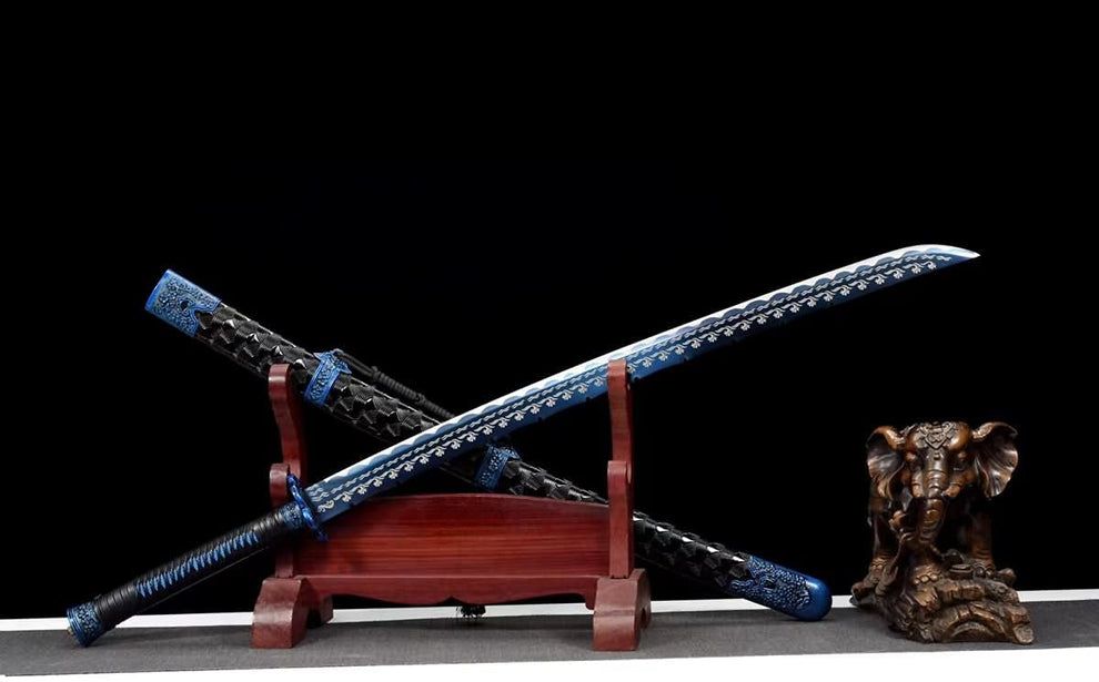 Yanling dao Real igh Carbon Steel Blades Battle Ready,Chinese Sword ...