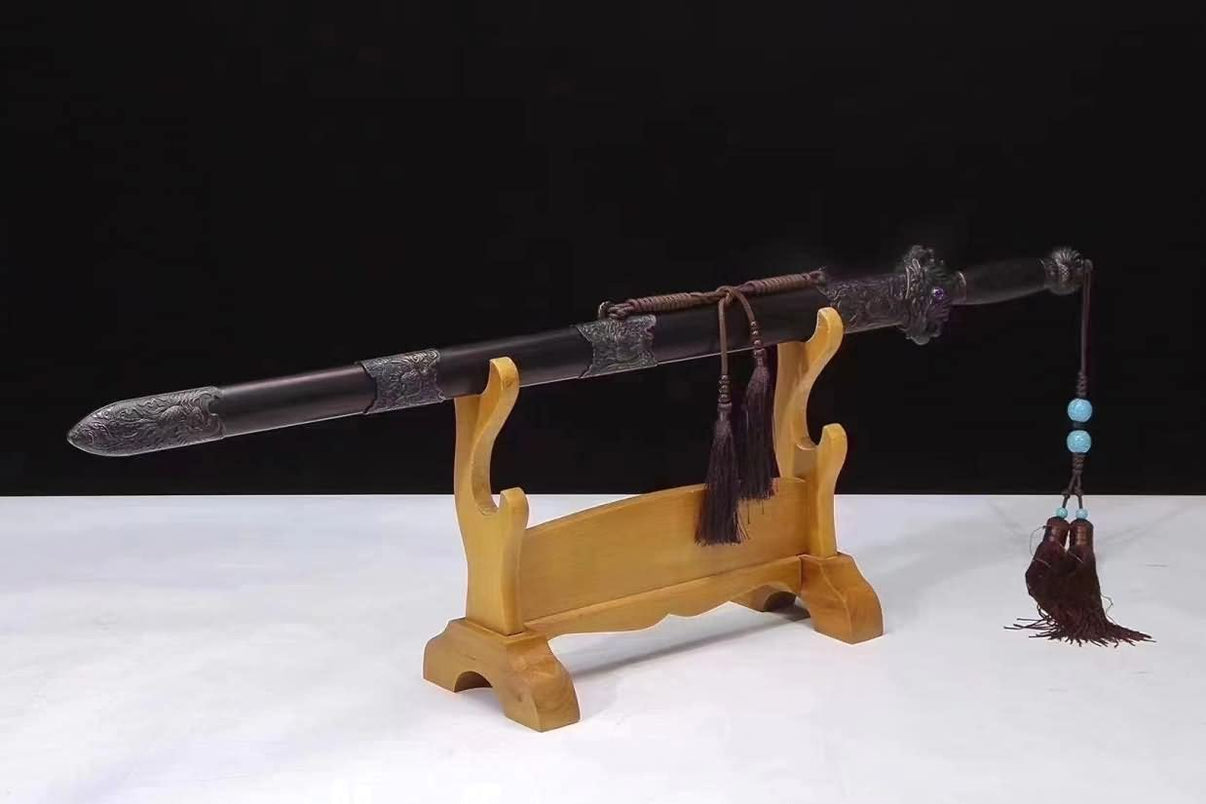 Chinese Swords Real,Fully Handmade,High Carbon Steel Etch Blades ...