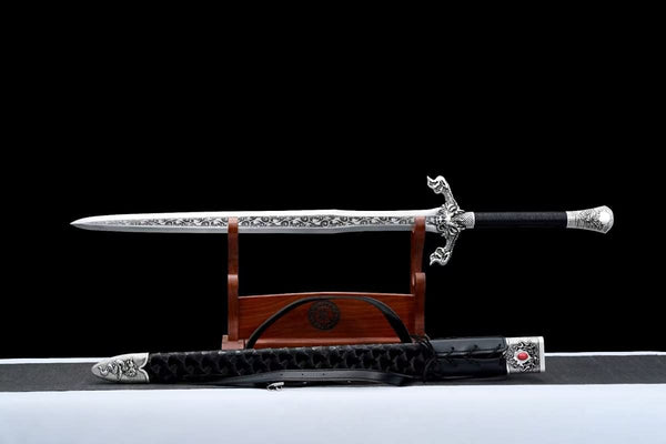 Chinese Sword,Flying Dragon Knife(Forged Etch Blades) Battle Ready ...