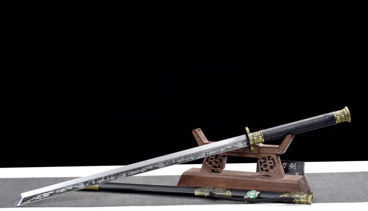 Chinese Sword,Tang dao,Forged High Carbon Steel Etch Blades – Chinese ...