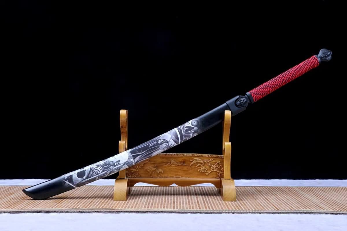 Ghost Dagger(Forged high Carbon Steel) Battle Ready,Chines sword ...