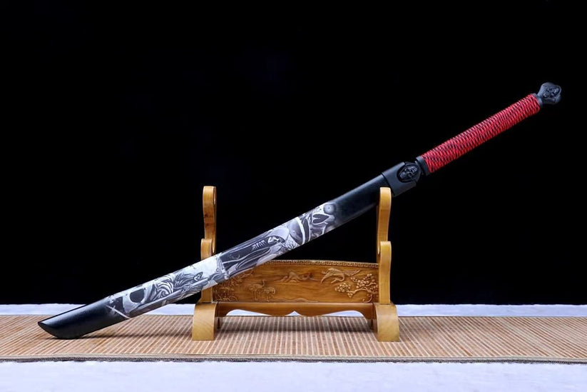 Ghost Dagger(Forged high Carbon Steel) Battle Ready,Chines sword ...