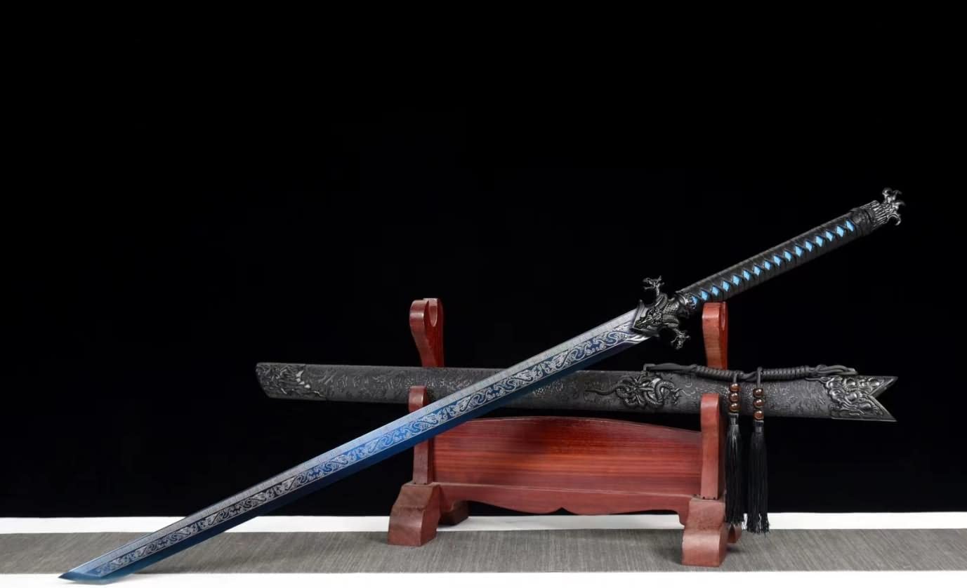 Dragon Tang dao Sword,Broadsword Swords Real,Hand Forged blades ...