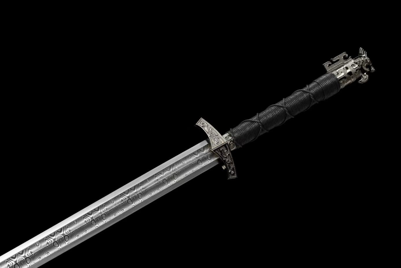 Chinese Sword,Great Han jian,Battle Ready(Forged High caorbon Steel ...