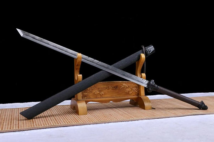 Chinese Sword,Fully Handmade High Carbon Steel Blade,Battle Ready,Full ...