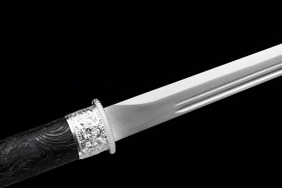 Chinese Sword,Ring-Headed Han dao Real(Forged high Carbon Steel Blade ...
