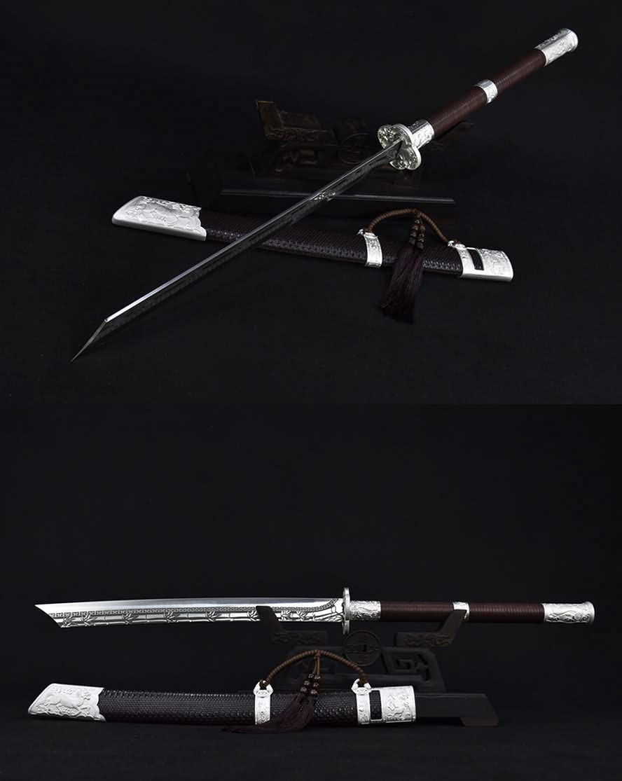 Chinese Swords,Sabre,Kangxi dao,7Cr17MOV Blade,Battle Ready – Chinese ...