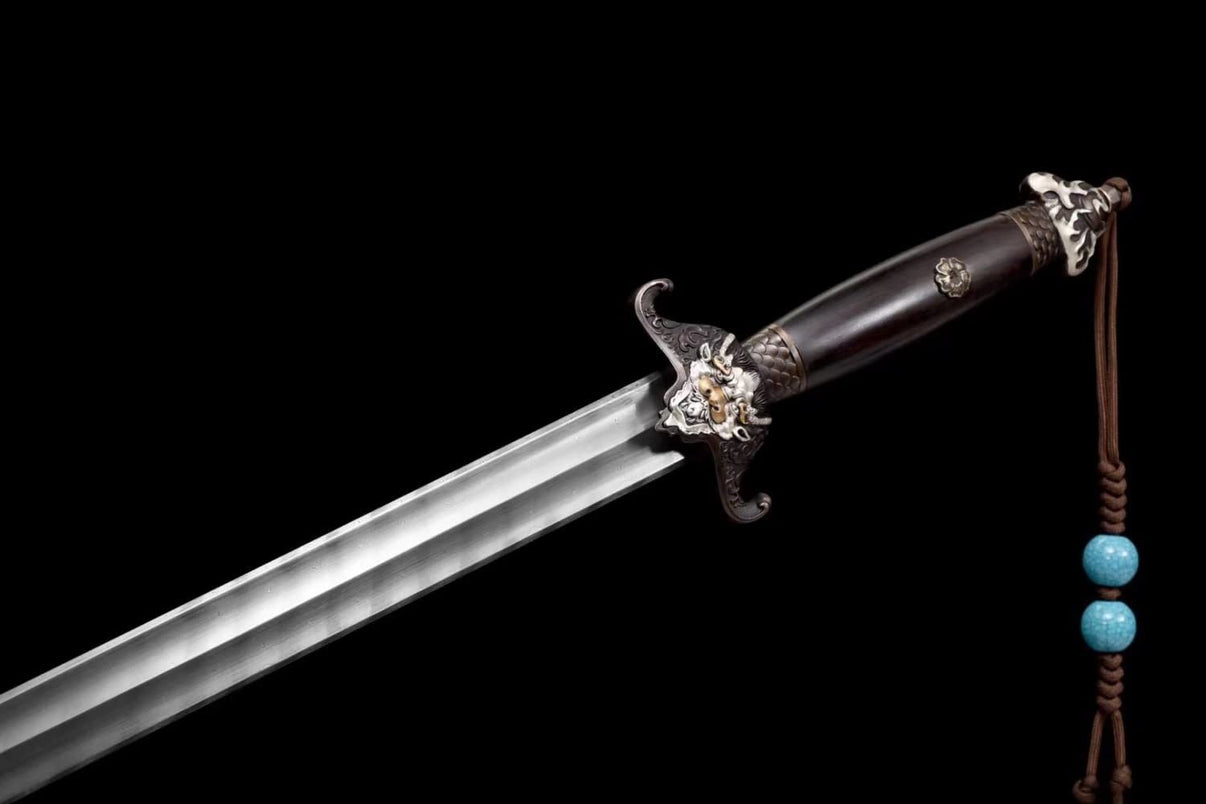 Bat Sword Real,Forged Damascus Steel Blades,Brass Fittings – Chinese ...