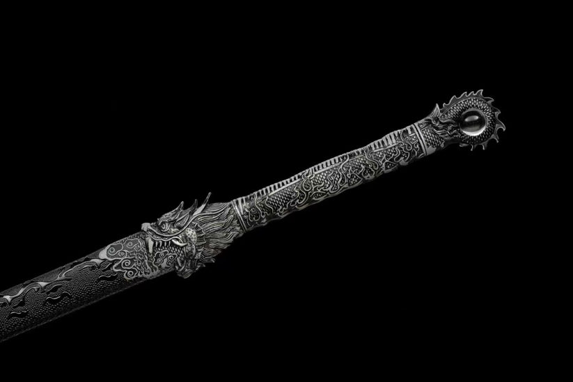 LOONGSWORD Chinese Sword Dragon Tang dao Tactical Swords(Forged High ...