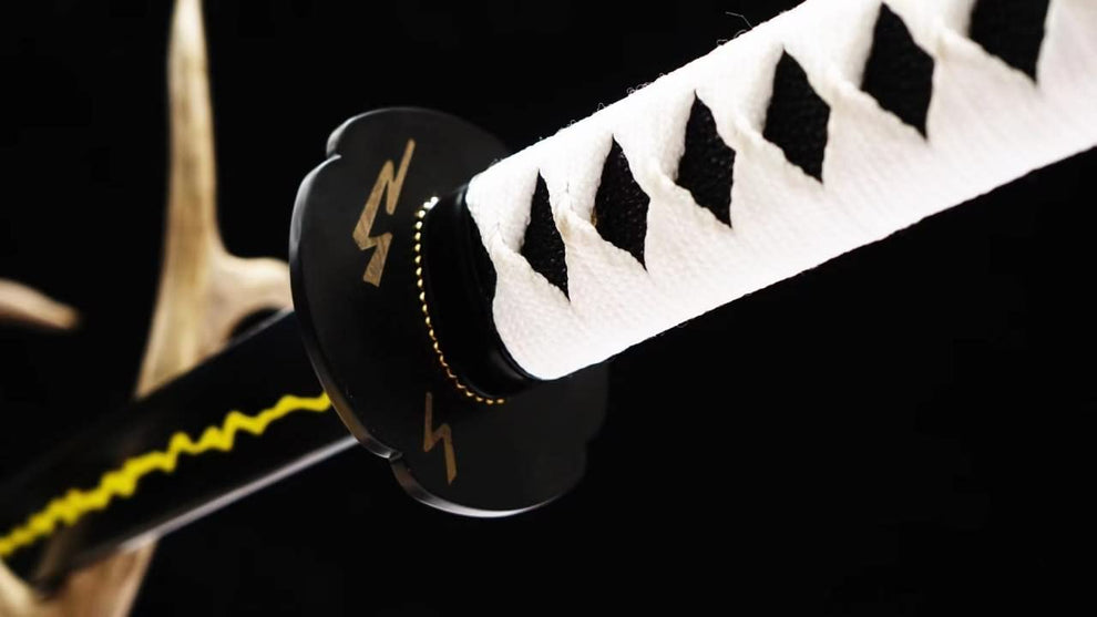 Samurai Sowrds Real Katana Forged Manganese Steel Blade Kendo Kendo P ...