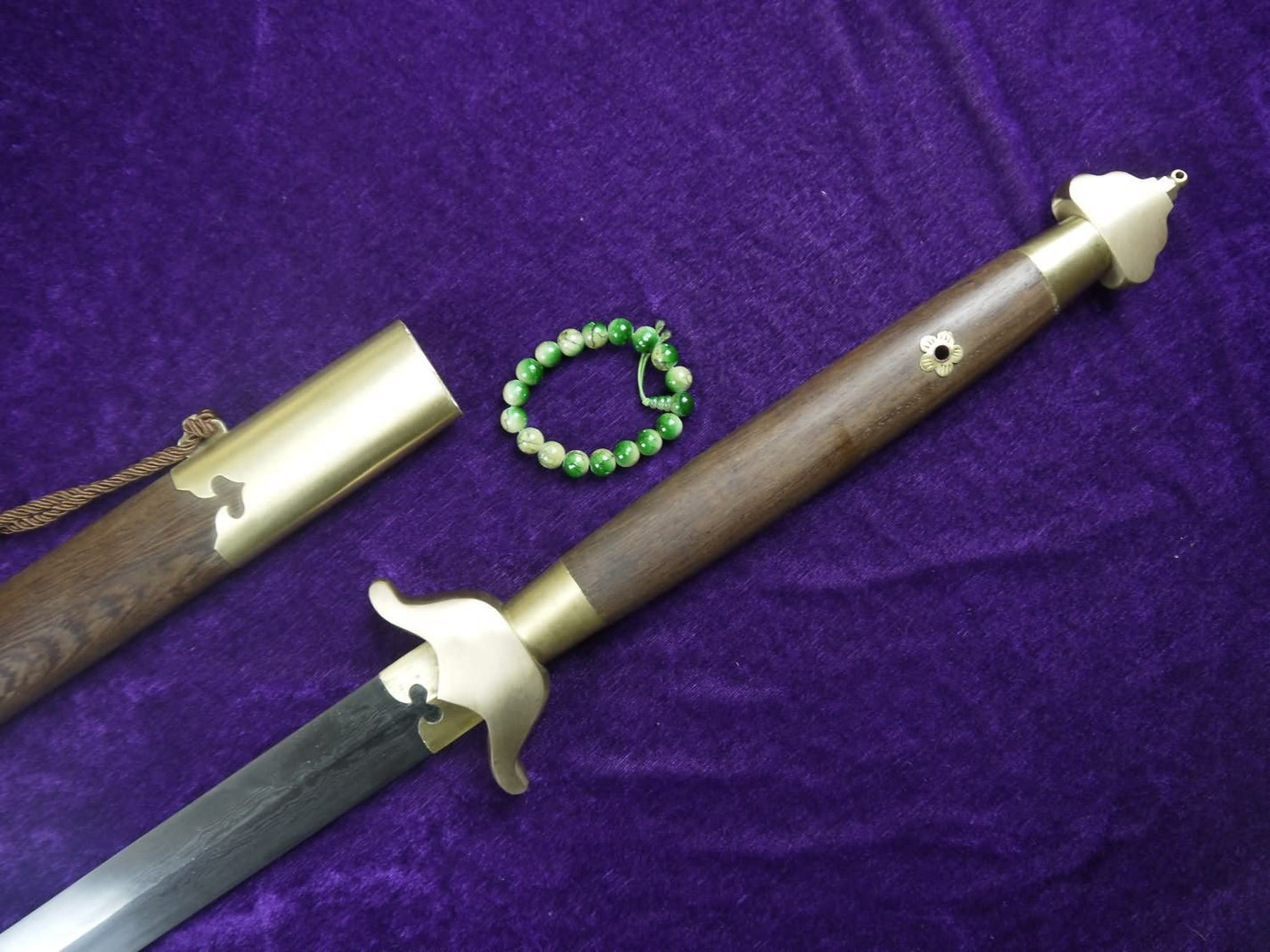 LOONGSWORD Tai Chi Long-Handled Sword/Pattern Steel Blade – Chinese ...