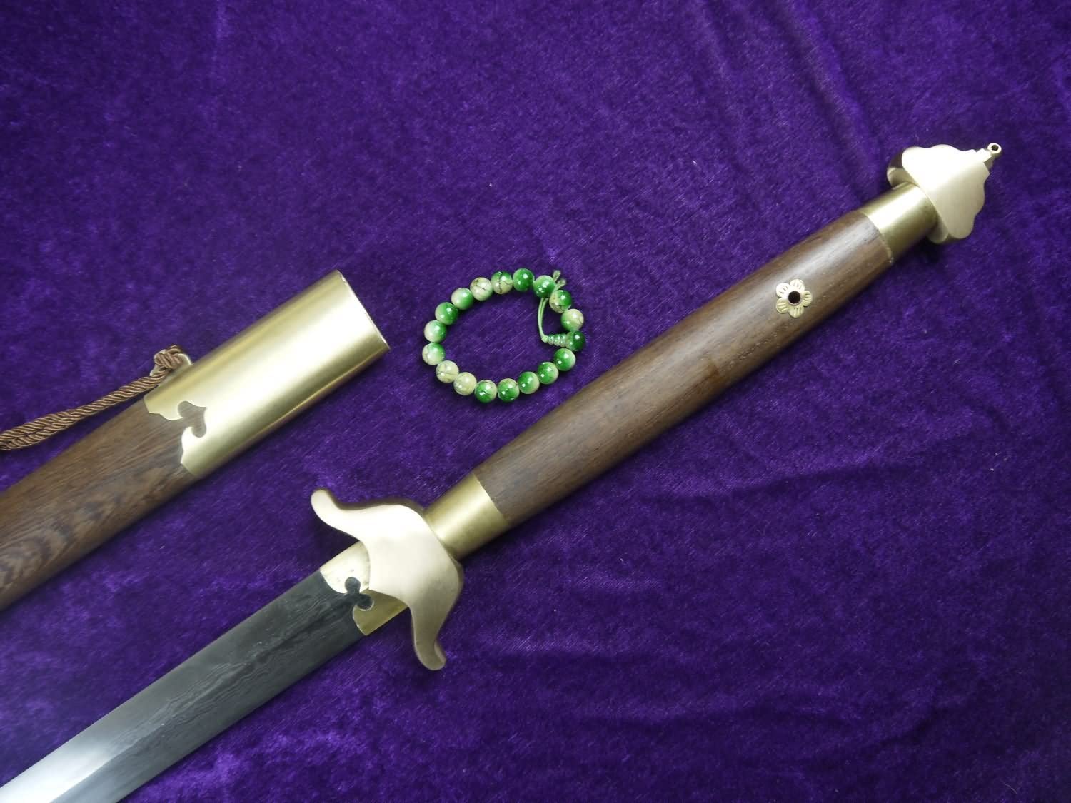 LOONGSWORD Tai Chi Long-Handled Sword/Pattern Steel Blade – Chinese ...