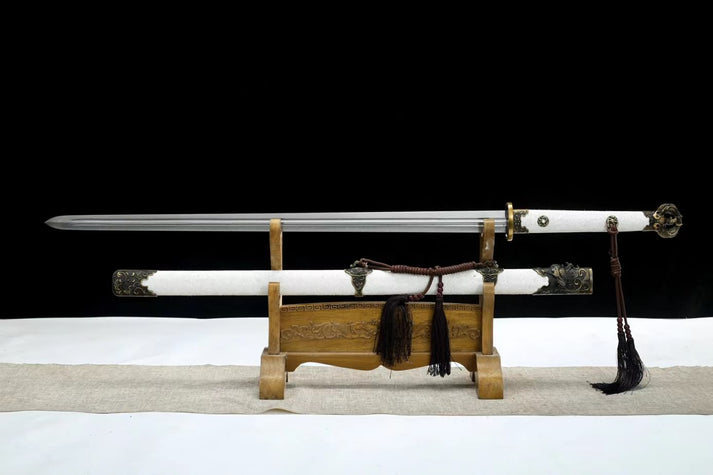 LOONGSWORD,Chinese Sword,Rosefinch jian Swords Real Forged Damascus ...