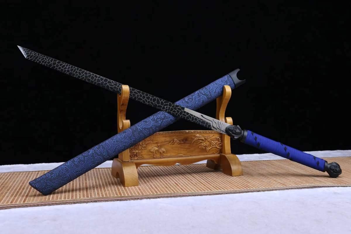 Devil Sword Real(Forged High Carbon Steel baldes,Alloy Fittings) Temp ...