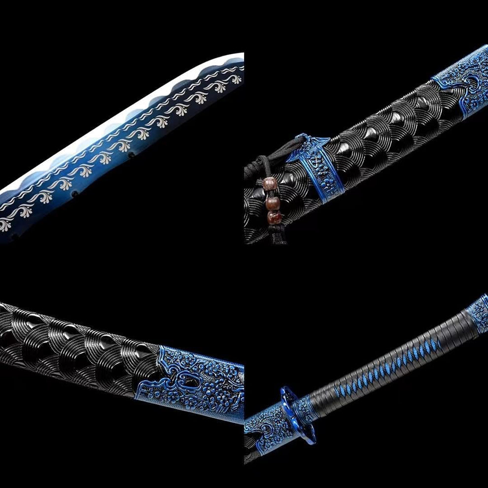Yanling dao Real igh Carbon Steel Blades Battle Ready,Chinese Sword ...
