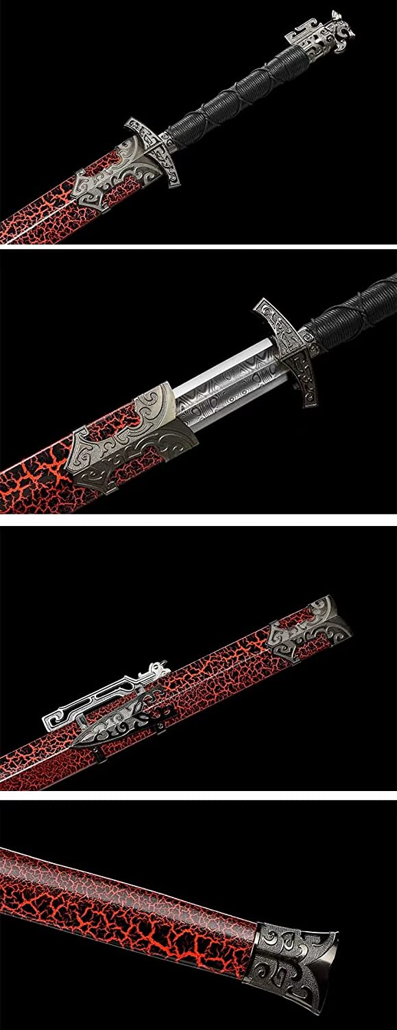 Chinese Sword,Great Han jian,Battle Ready(Forged High caorbon Steel ...