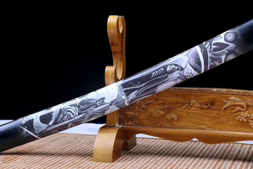 Ghost Dagger(Forged high Carbon Steel) Battle Ready,Chines sword ...