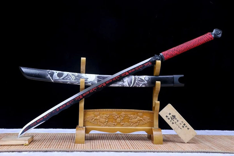 Ghost Dagger(Forged high Carbon Steel) Battle Ready,Chines sword ...