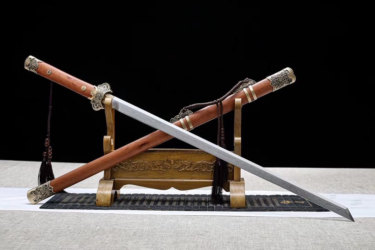 Chinese Sword Customize,Tang dao,,Brass Fittings,Full Tang,Battle Ready ...