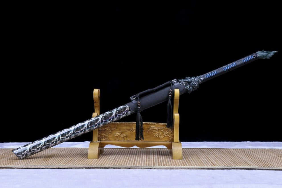 Broadsword Sword Real,Forged Blade,Alloy Fittings,Cut Tree – Chinese ...