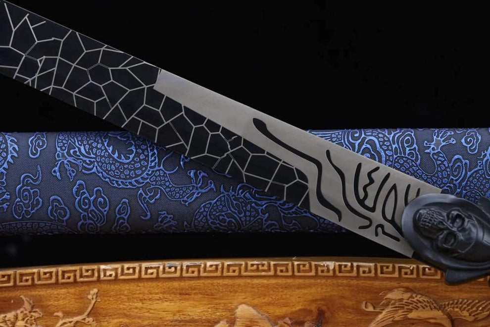 Devil Sword Real(Forged High Carbon Steel baldes,Alloy Fittings) Temp ...