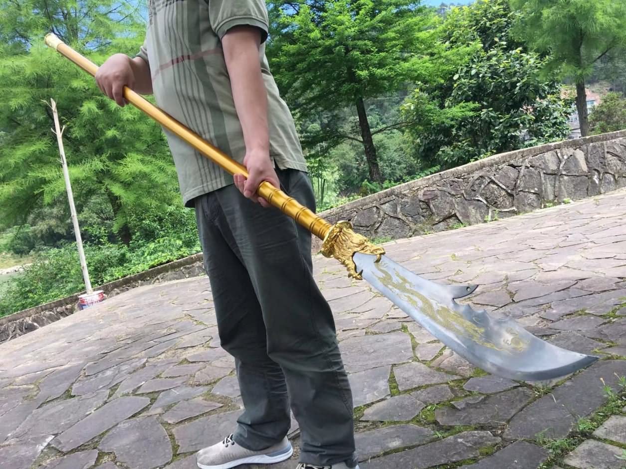 Dragon Guan Gong,Kwan Dao,War Sword,High Carbon Steel Blade,kung fu ...