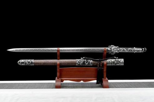 LONGSWORD Handcrafted Dragon King Swords with Forged Blades – Chinese ...