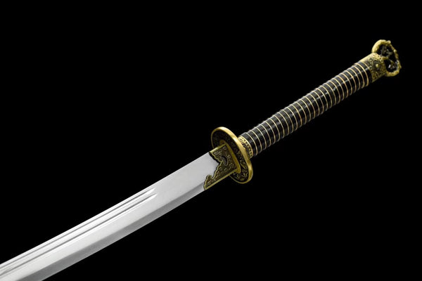 LONGSWORD Handmade Yan ling dao Broadsword with Forged Blades – Chinese ...