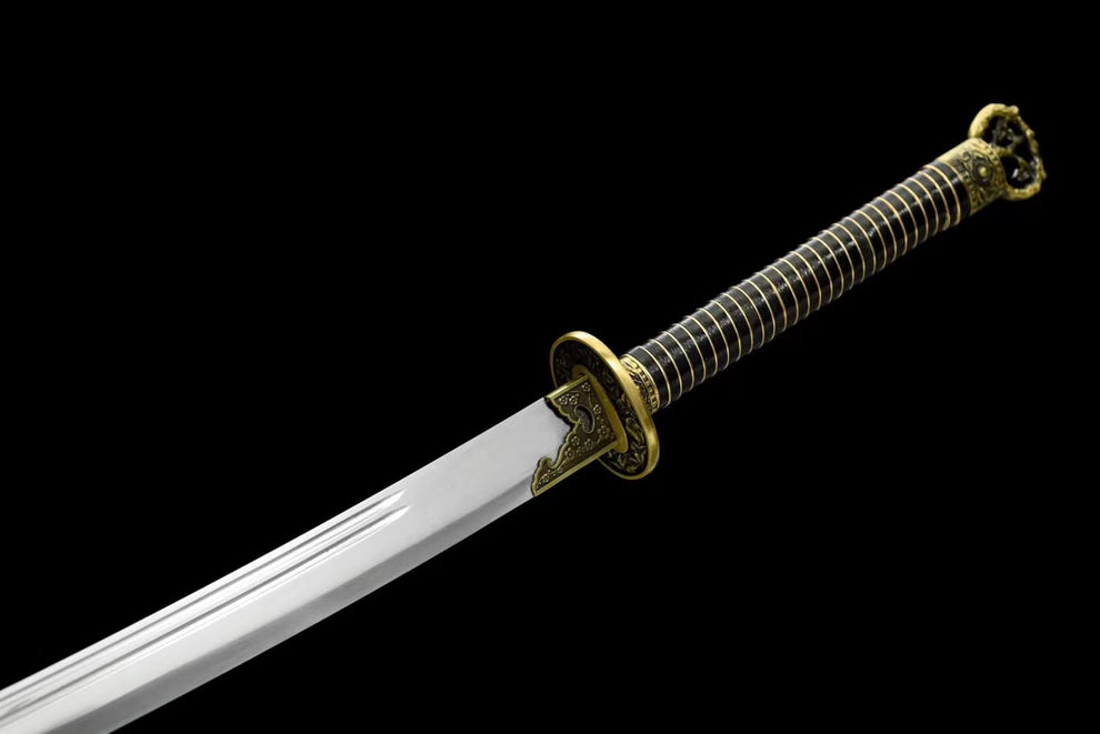 LONGSWORD Handmade Yan ling dao Broadsword with Forged Blades – Chinese ...