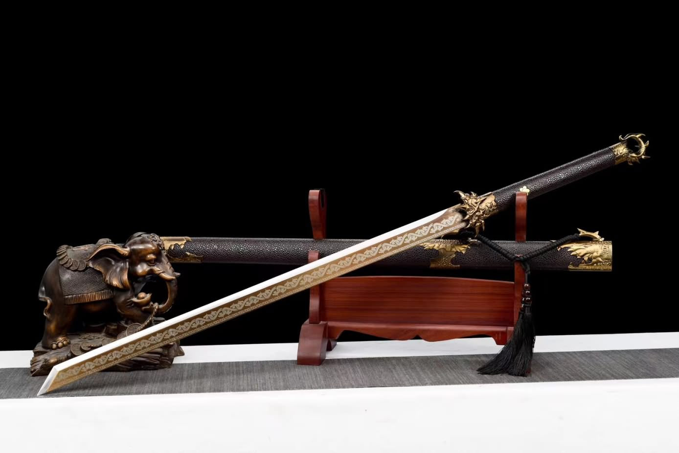 LOONGSWORD,Chinese Sword,Tang dao Battle Ready Swords full tang ...