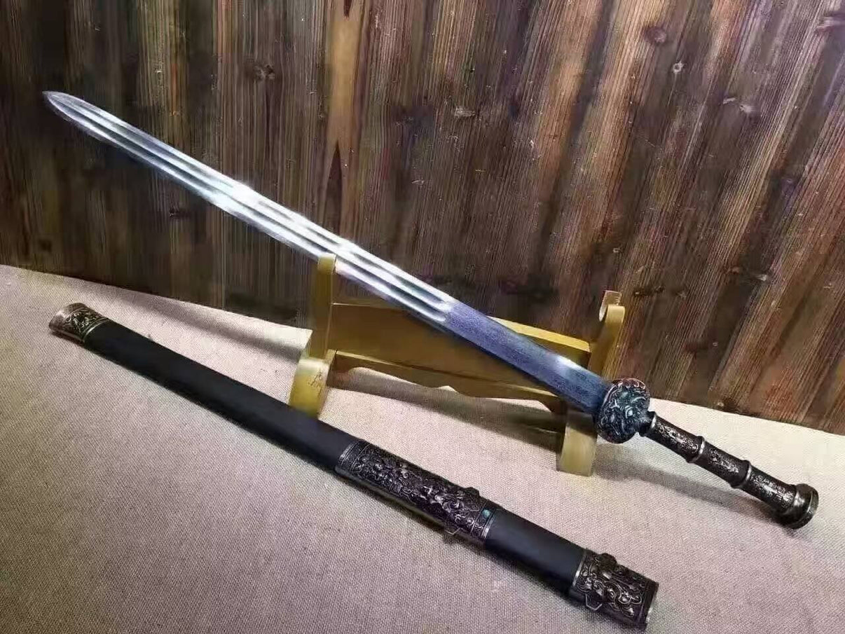 Chinese sword,Warring States sword(Pattern steel blade – Chinese Sword ...