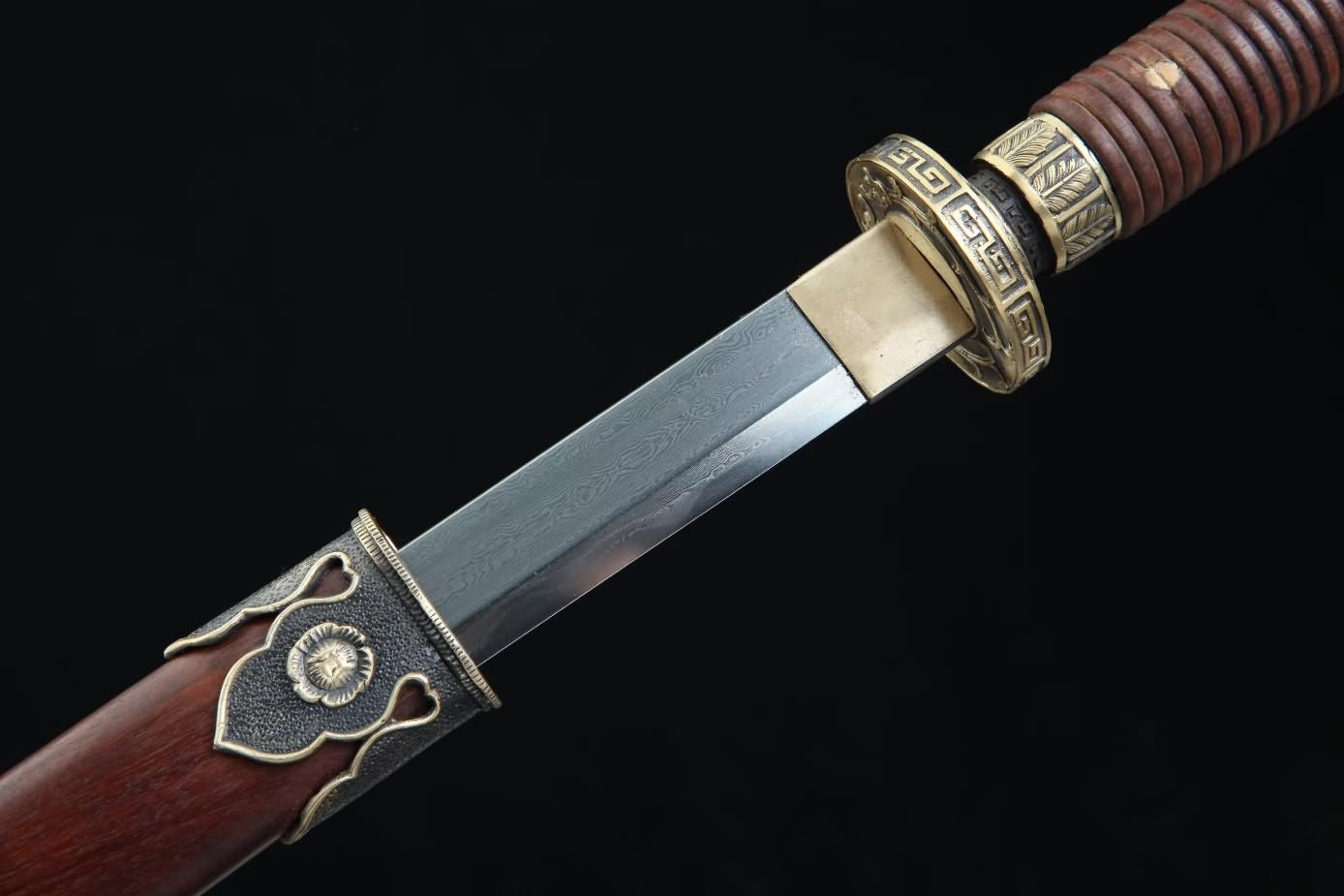 LOONGSWORD,Chinese Sword Tang dao Swords Real,Full Tang damascus blade ...