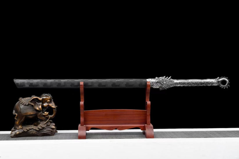 LONGSWORD Handcrafted Dragon Tang dao Swords with Forged blade ...