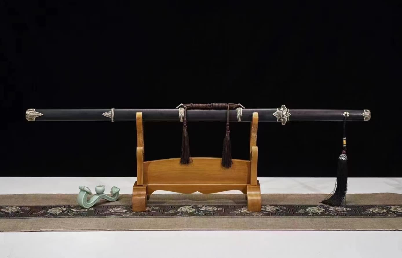 LOONGSWORD Chinese Sword Tang dao Swords-Handcrafted Damascus Steel ...