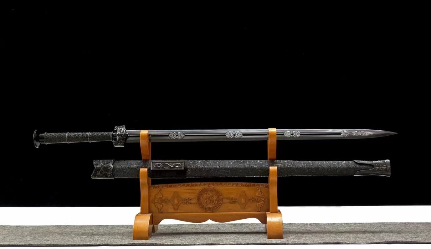 LOONGSWORD Chinese Sword,Han jian Swords Forged Manganese Steel blade ...