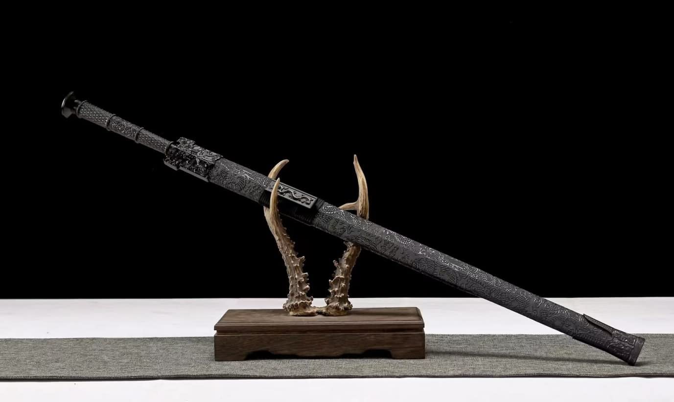 LOONGSWORD Chinese Sword,Han jian Swords Forged Manganese Steel blade ...