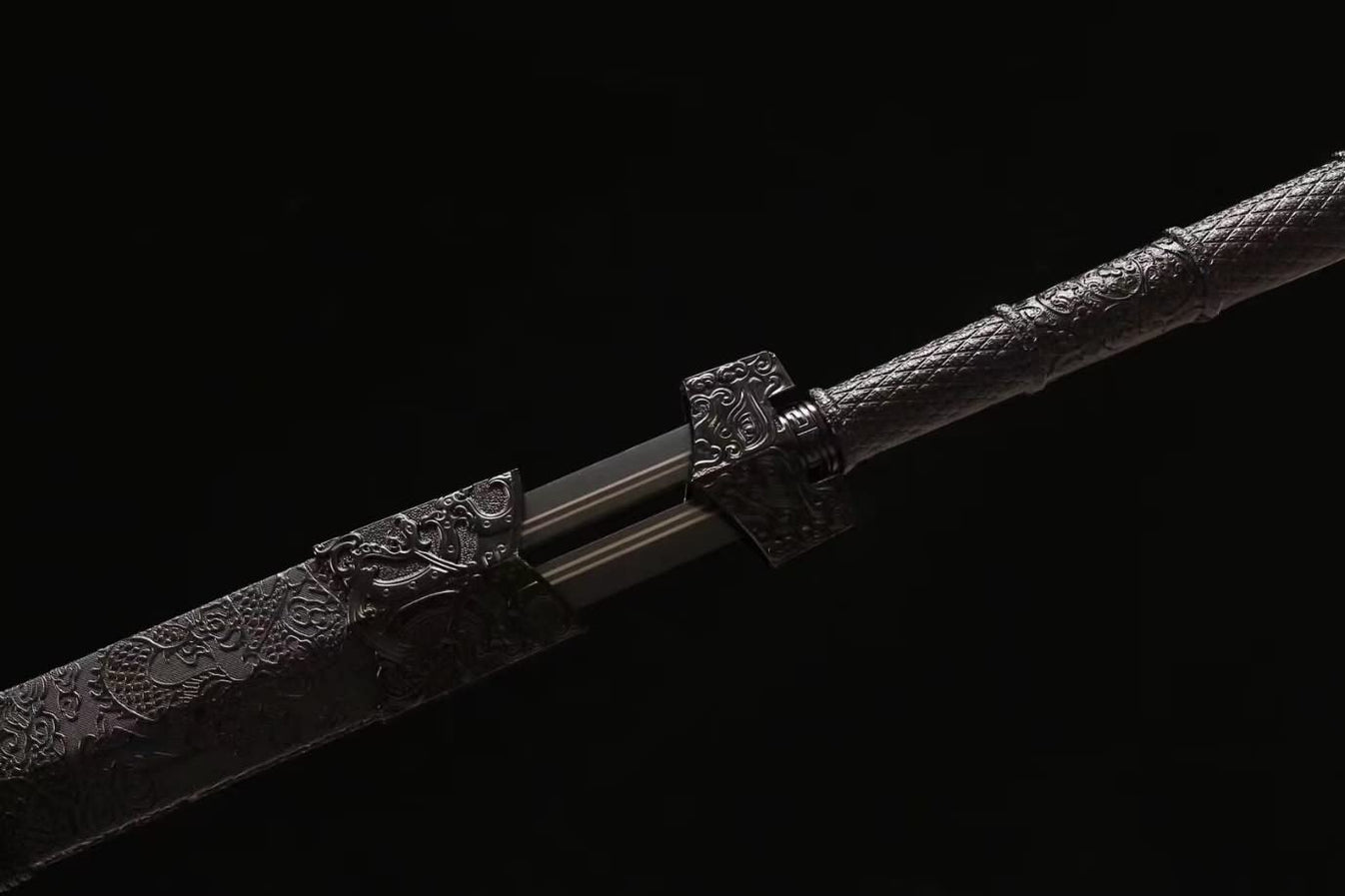 LOONGSWORD Chinese Sword,Han jian Swords Forged Manganese Steel blade ...