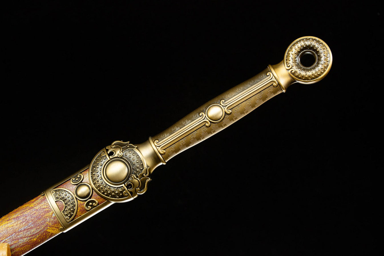 Gold Tang Jian Swords Real,Chinese Swords,Battle Ready,Hollow blade ...