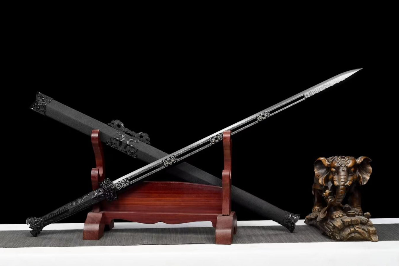 LOONGSWORD Chinese Sword,Han jian Swords(Forged Manganese Steel ...