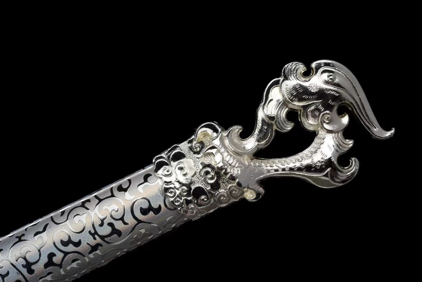 Chinese Sword,Silver Tang dao Swords Real,Kung fu,LOONGSWORD – Chinese ...