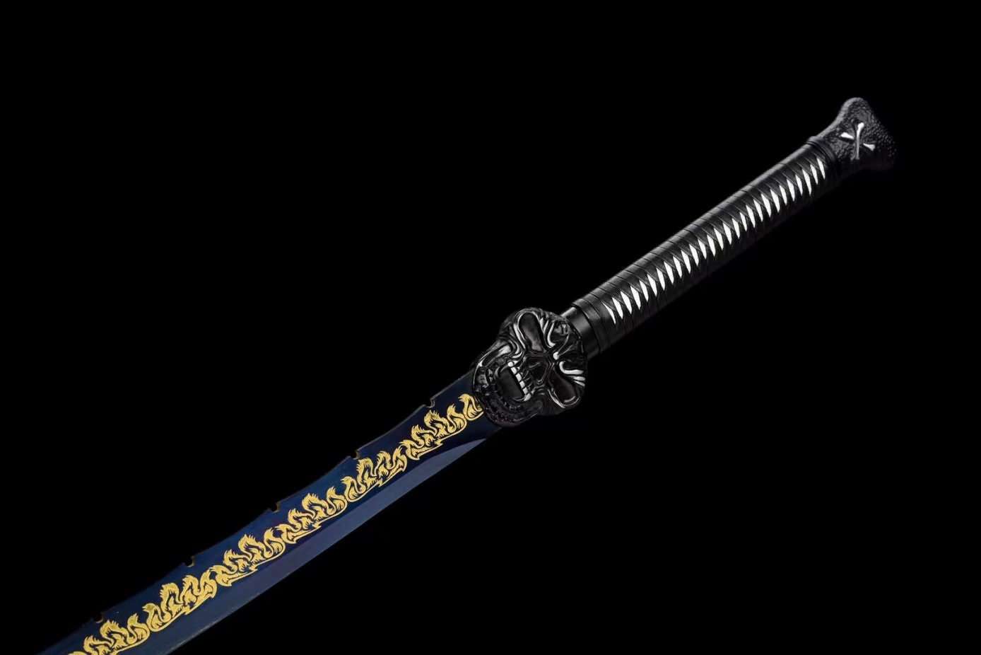 LOONGSWORD Chinese Sword,Tang Knife swords real cold weapons,Sharp ...