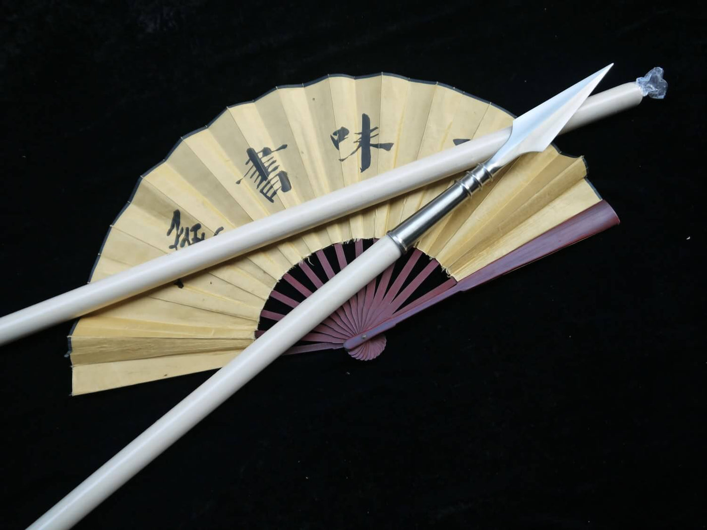 Wu shu Spear/Spears/Stainless steel/Wax rod – Chinese Sword store