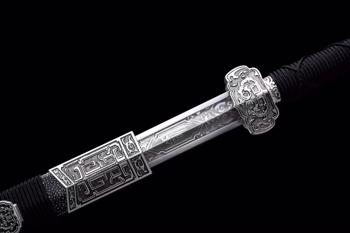 LOONGSWORD Chinese Sword,Ruyi jian Tactical Swords Forged blades ...