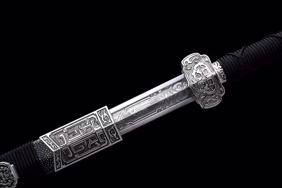 LOONGSWORD Chinese Sword,Ruyi jian Tactical Swords Forged blades ...